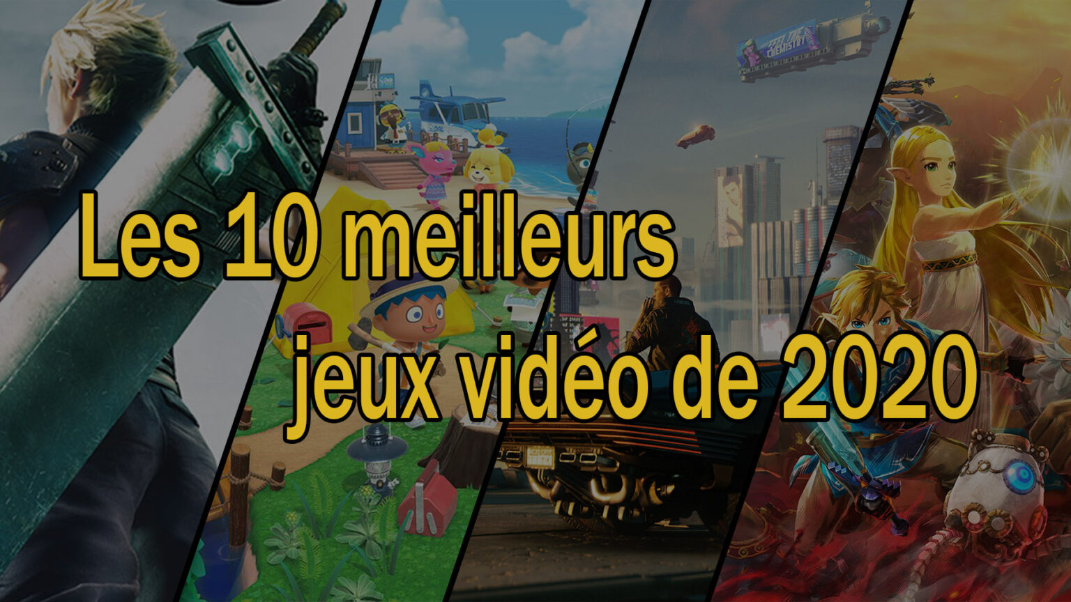 Les 10 meilleurs jeux vidéo de 2020
