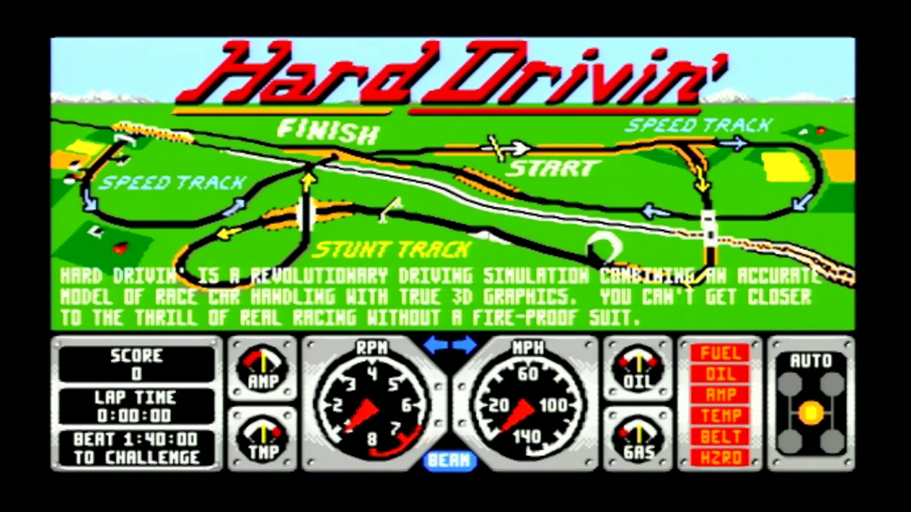 Critique: Hard Drivin'